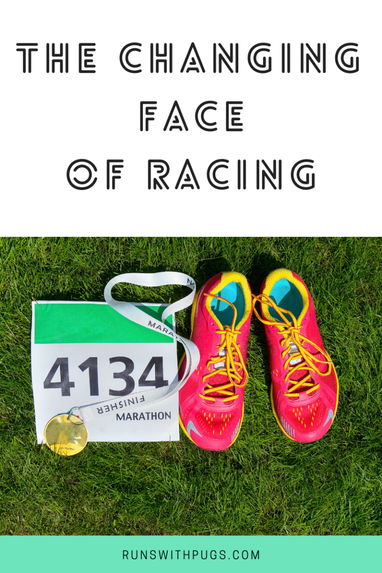 the changing face of racing | Runs With Pugs