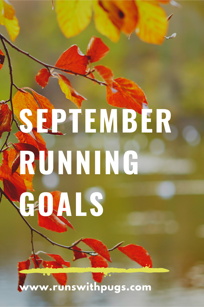 my september running goals | Runs With Pugs